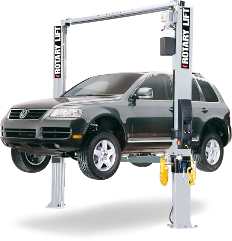 2-Säulen-Hebebühne SPO40E Rotary | Autolift mit 4.5 to Traglast